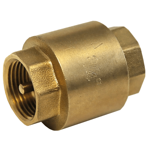 Brass BSPP Spring Check Valve Rated PN20 - WRAS