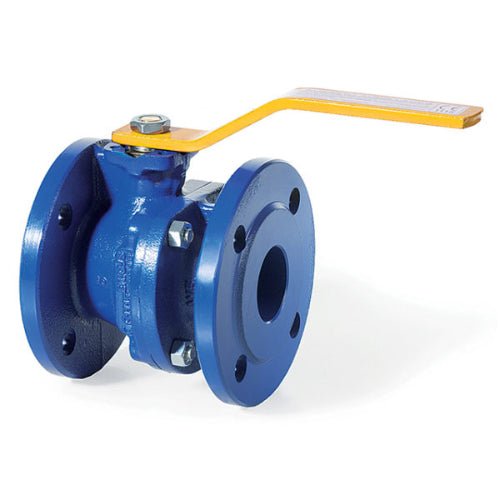 Ductile Iron Ball Valve - Flanged PN16 - EN331 Gas Approved - Brass Ba