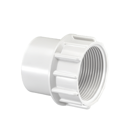 Solvent Waste Female Adaptor (White/Black)