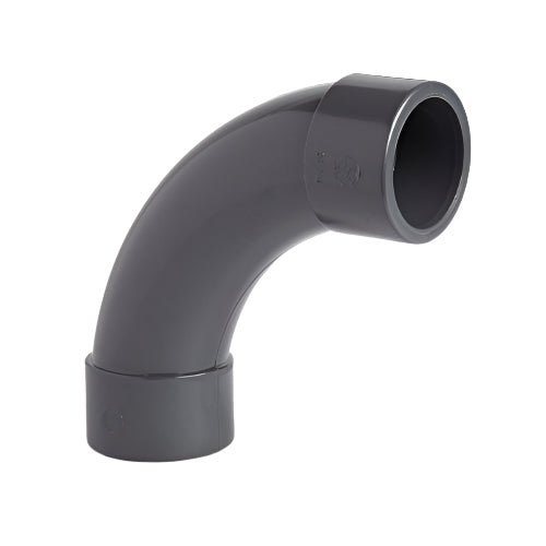 uPVC Metric Plain 90 Short Radius Bend