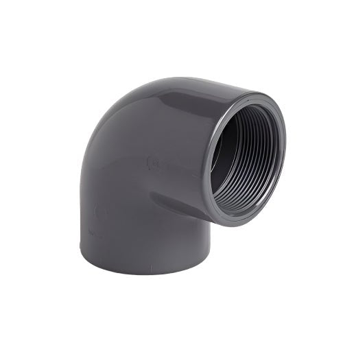 uPVC Metric Plain/Threaded 90° Elbow