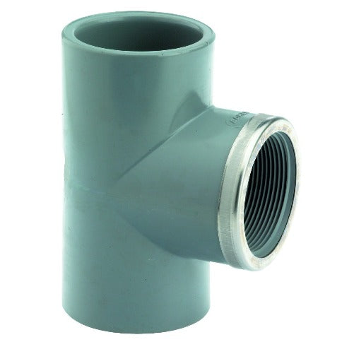 ABS PLAIN/THREADED REINFORCED TEE