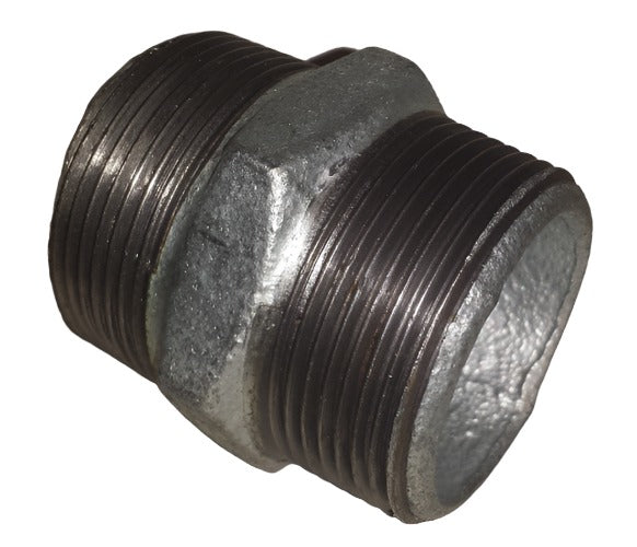 GALVANISED STEEL PIPE up to 900mm - THREADED BOTH ENDS