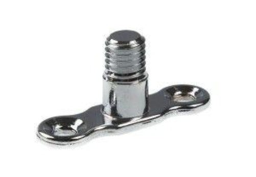 CHROME PLATED M10 MALE BACKPLATE