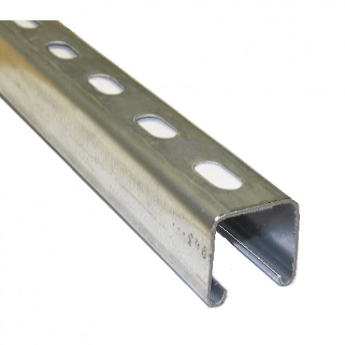 Mild Steel Slotted Channel x 3 or 6 meters
