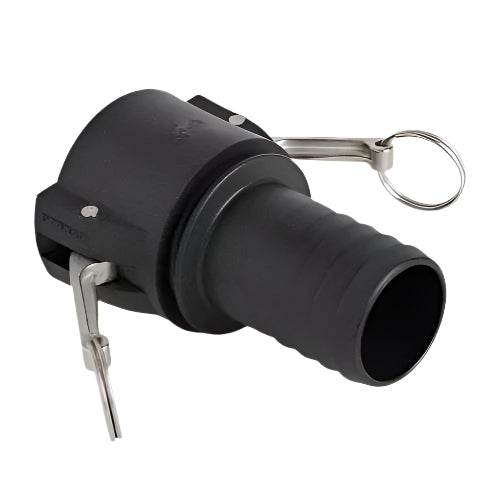 PP FEMALE COUPLER X MALE BSP - PART B - CAMLOCK FITTING