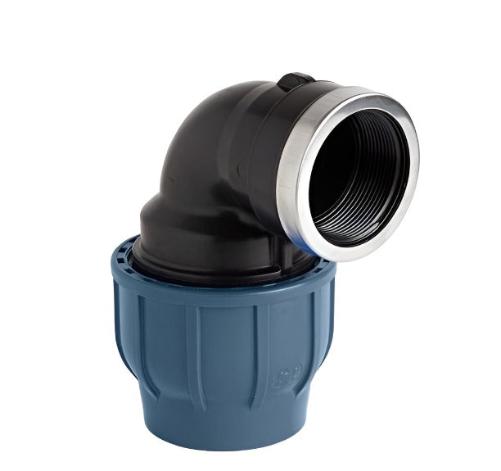 MDPE COMPRESSION FEMALE THREAD ELBOW