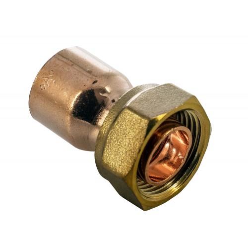 Copper End Feed Straight Cylinder Union